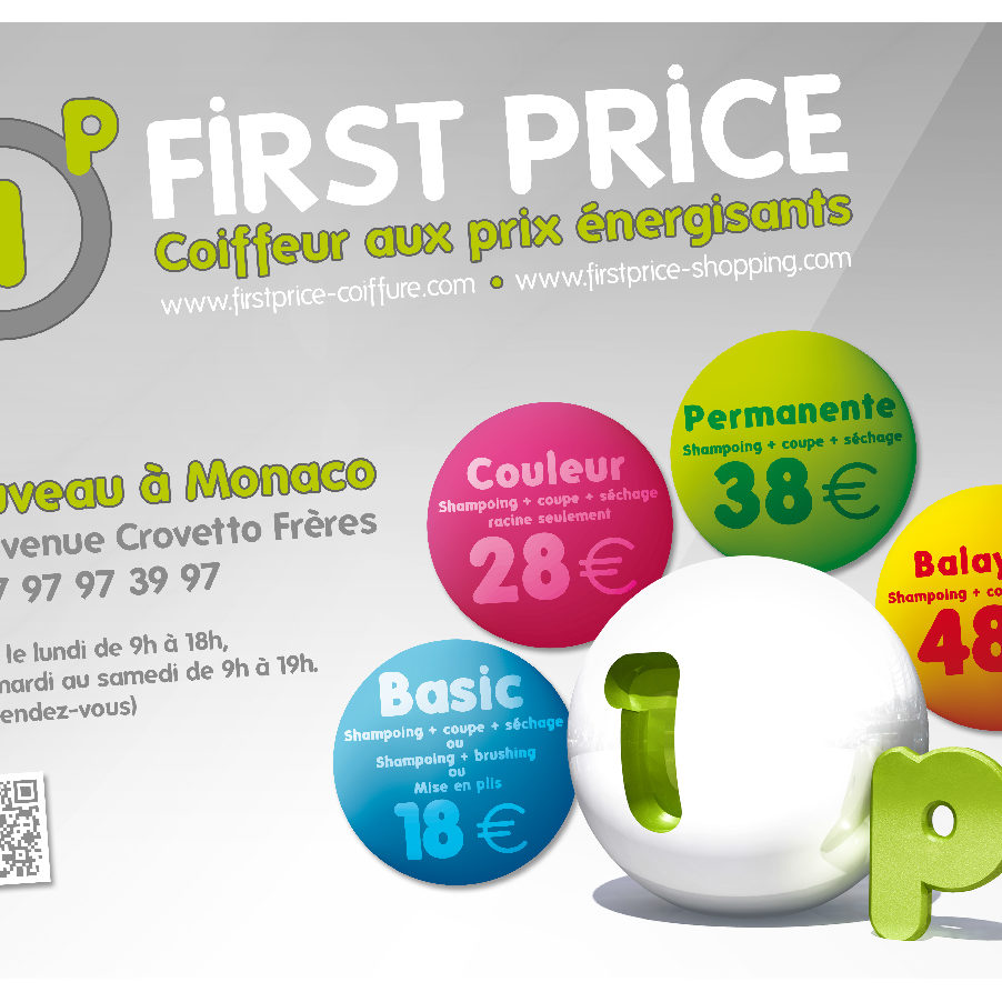 First Price – Affiches promotionnelles – iDbox Monaco